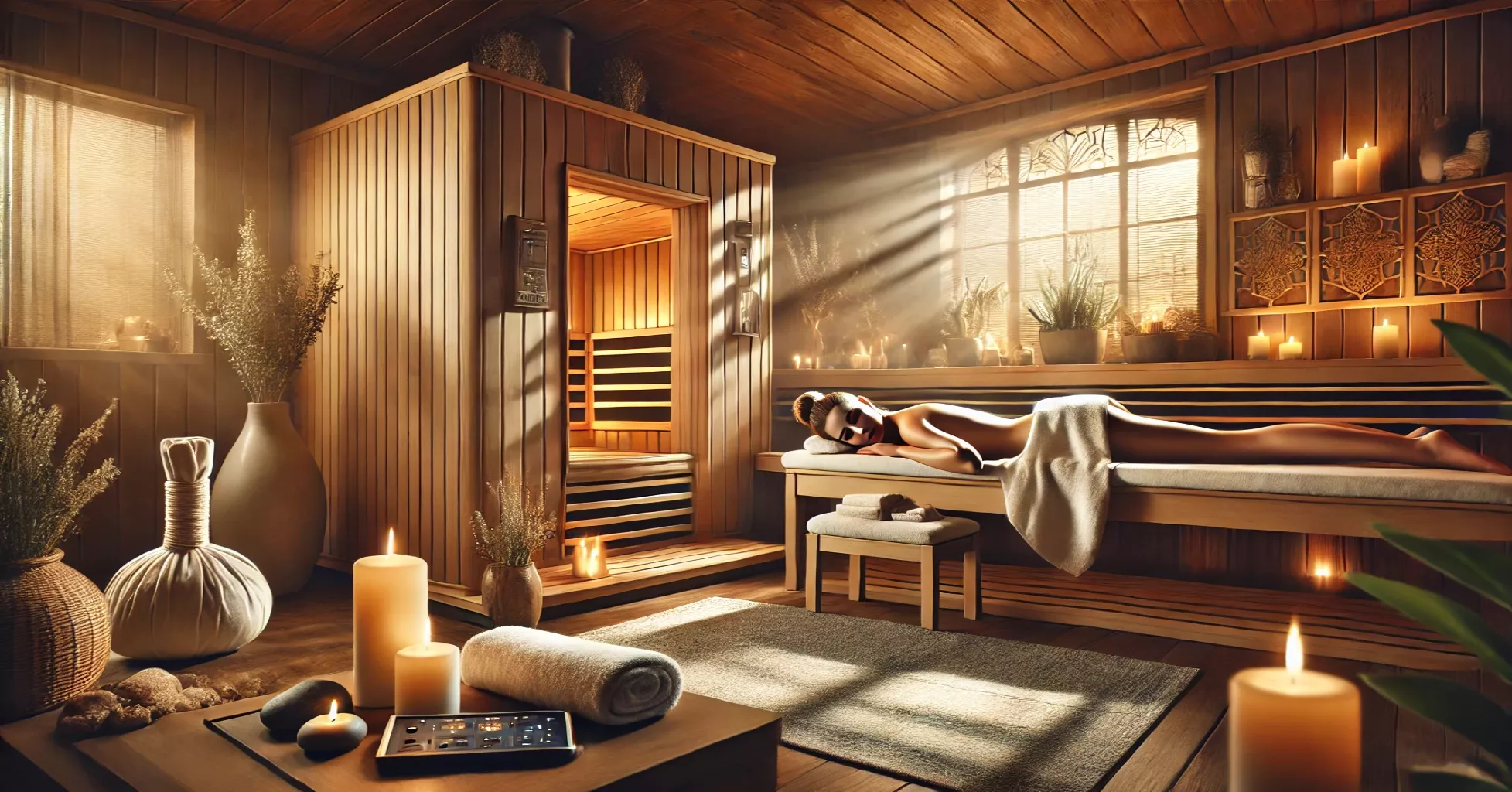 Entspannung pur ⇒ Sauna & Massage für Körper & Geist